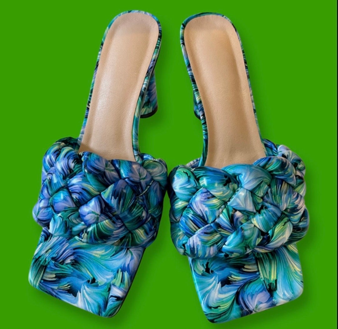New Chunky Braided Mules - Etsy