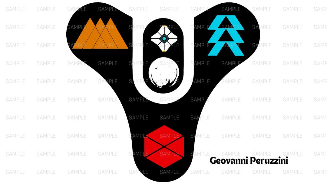 Destiny Class Icons Sticker - Etsy