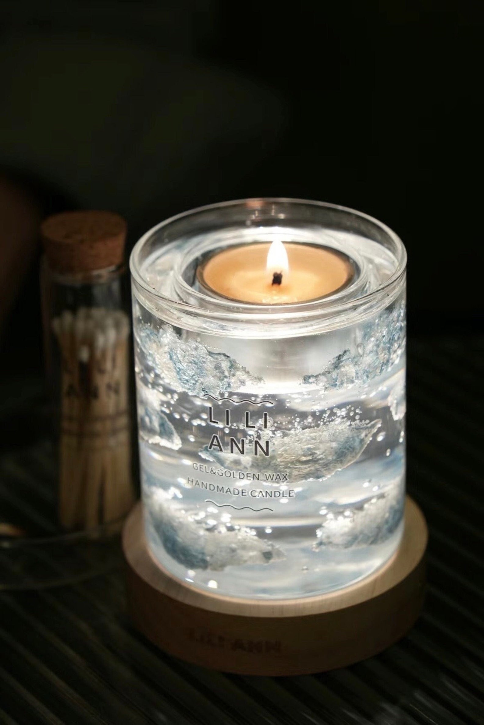Handmade Crystal Wax Candle Cup With Charging Holder - Etsy