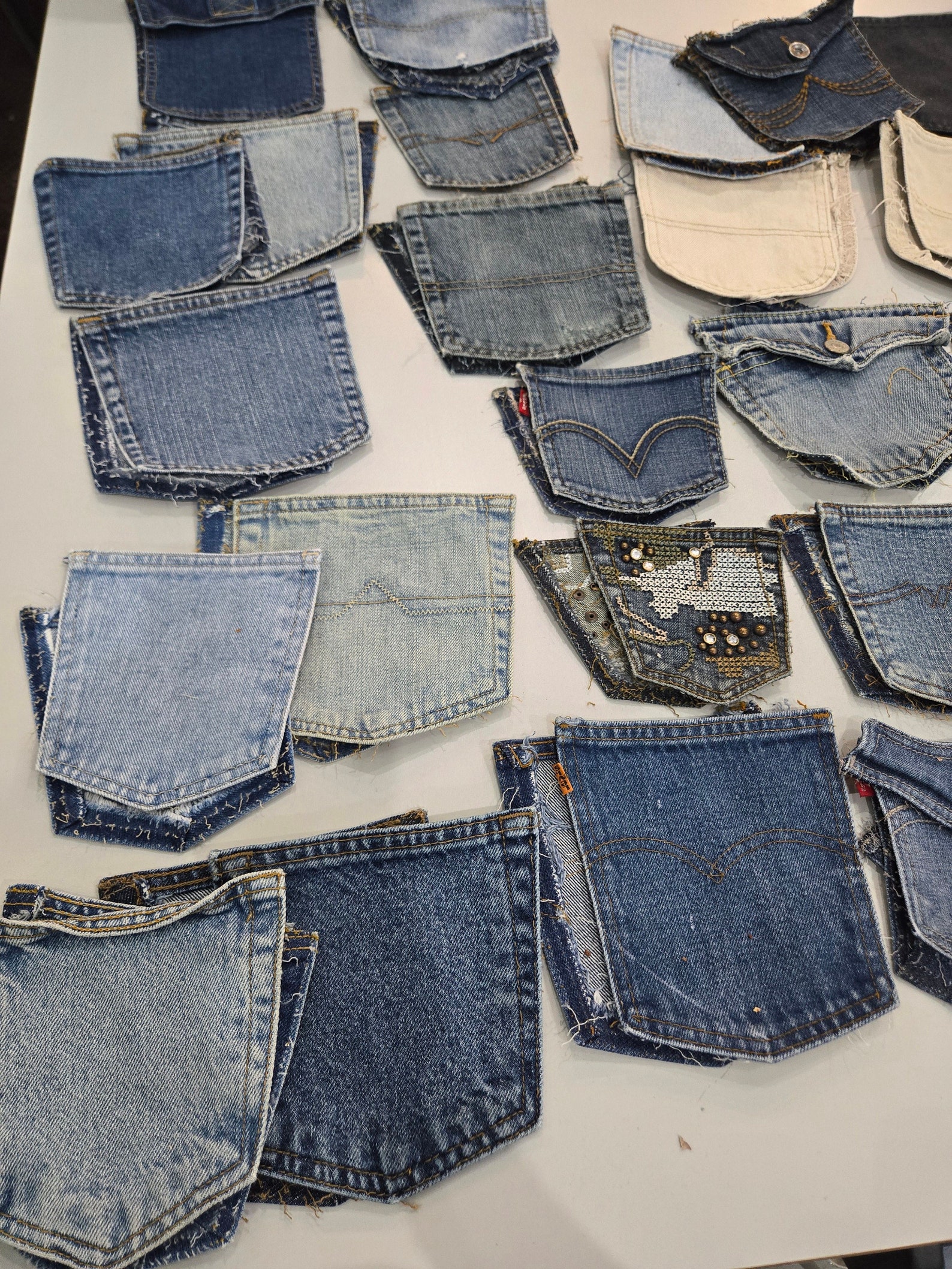 Pockets, Pockets, Pocket Lot 35 Pair of Pockets 70 Pockets for Crafting ...