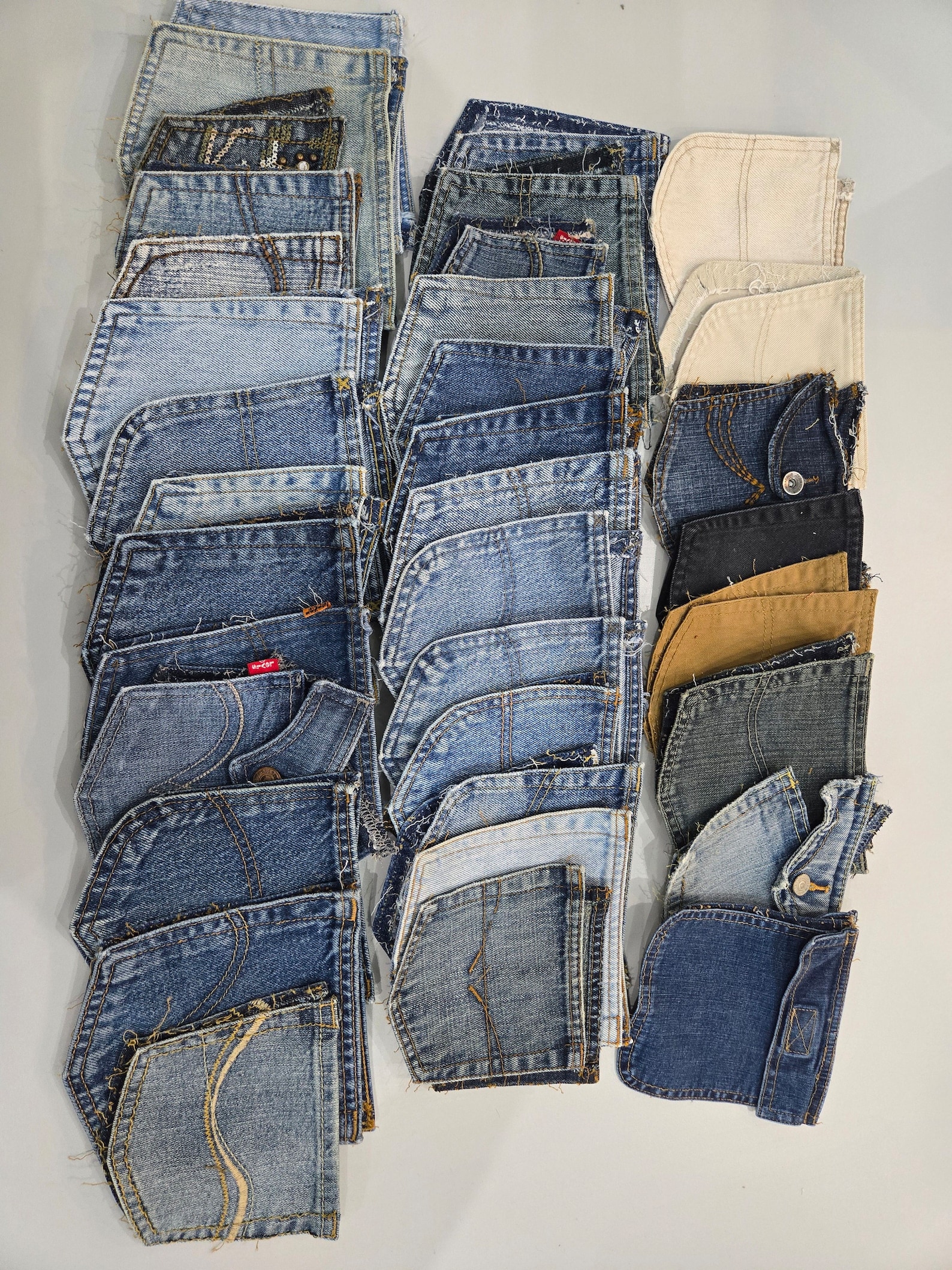 Pockets, Pockets, Pocket Lot 35 Pair of Pockets 70 Pockets for Crafting ...