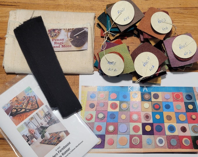 Modern Farmhouse Penny Mat Kit A - Etsy