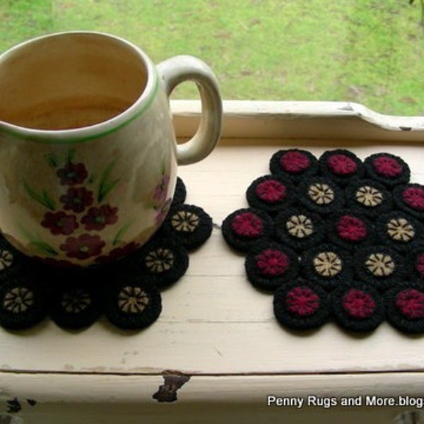 Mug Rug Applique - Etsy