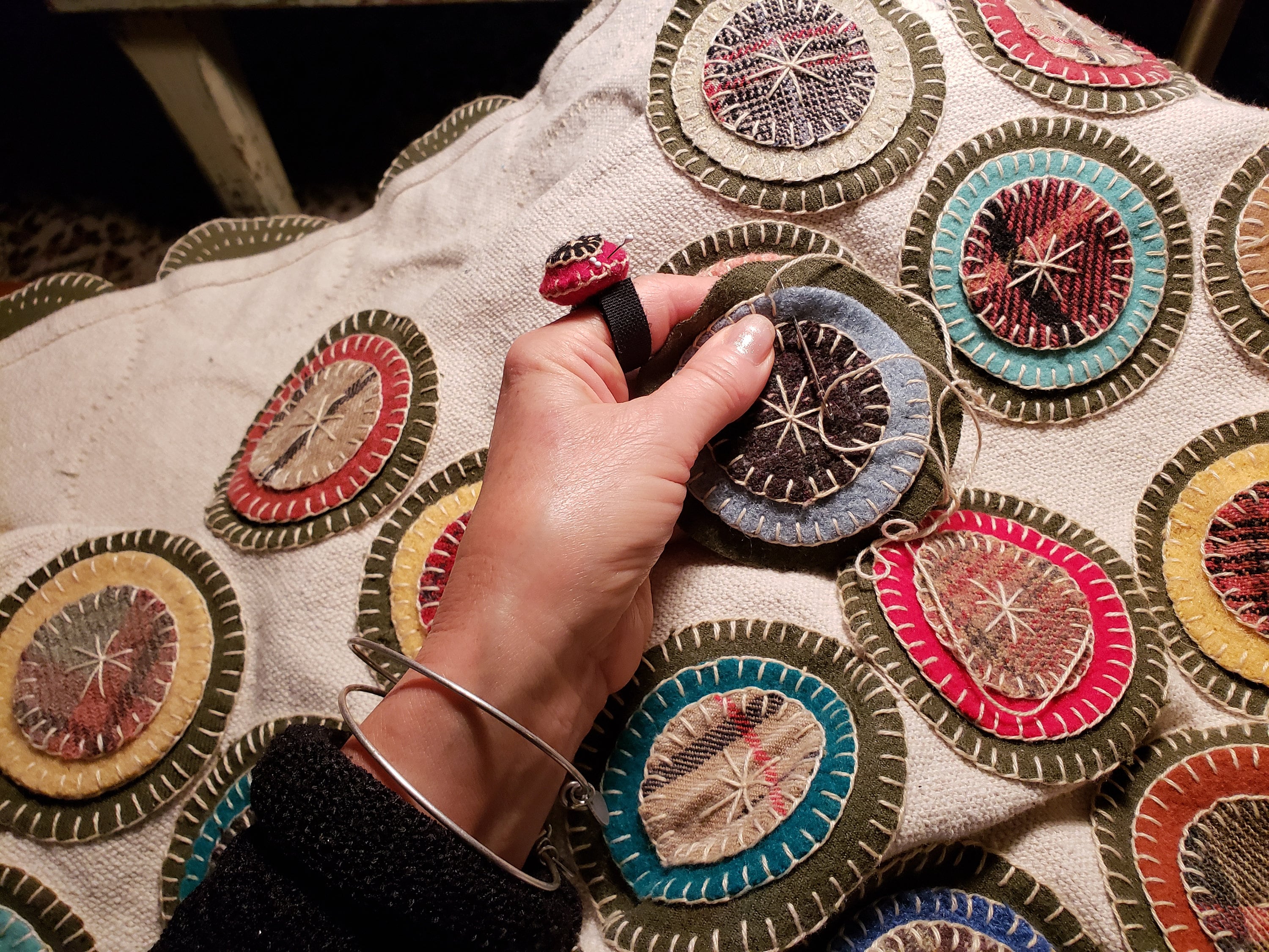 Large Hit or Miss 39 Inch Penny Mat Pattern Only - Etsy Canada