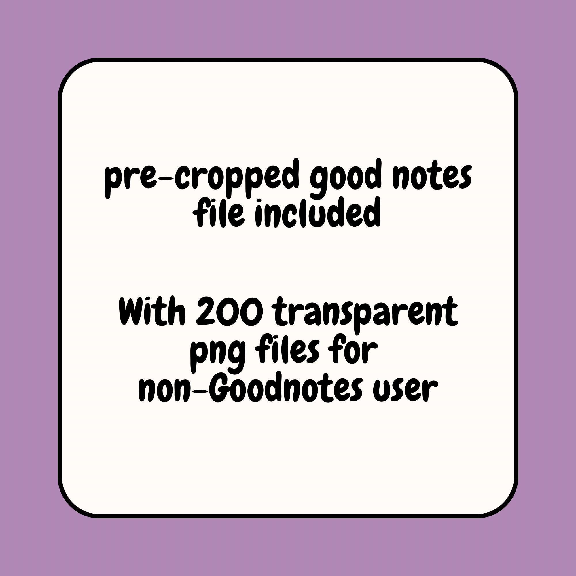 Goodnotes Planner Stickers | Flower Digital Stickers | Gardening Image ...