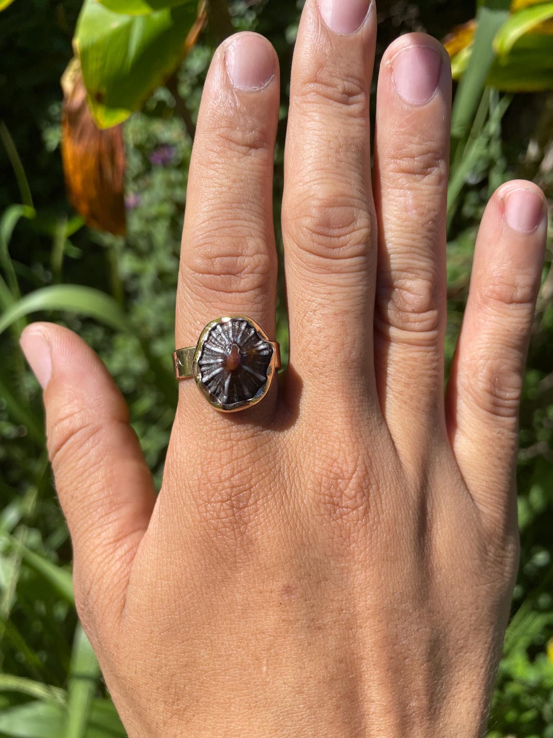 False Opihi 14k Gold Filled Ring Size 9 Thick Band - Etsy