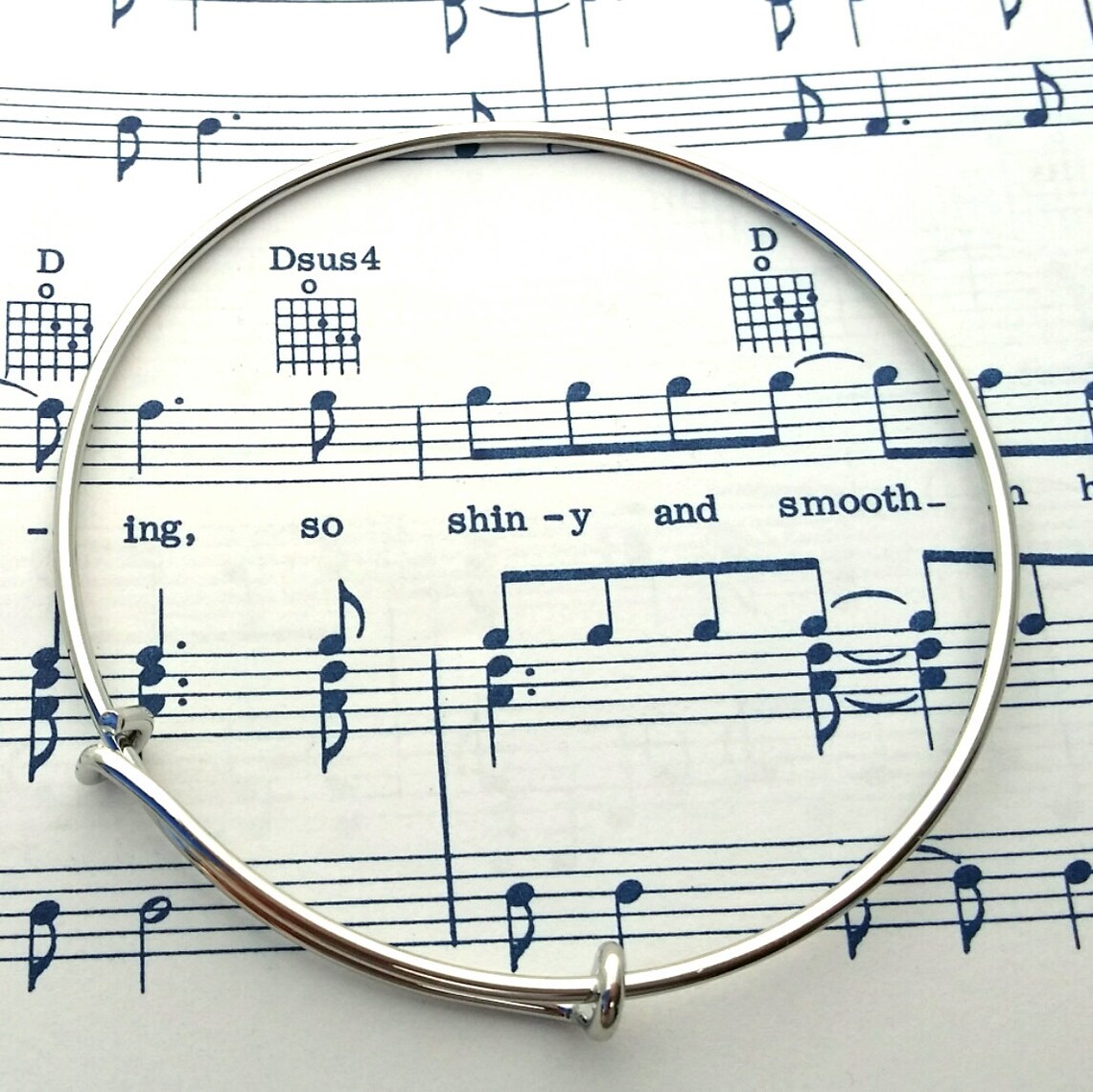 Expandable Bangle Bracelet - 5 Pcs. - Nickel Free - Silver Bangle ...