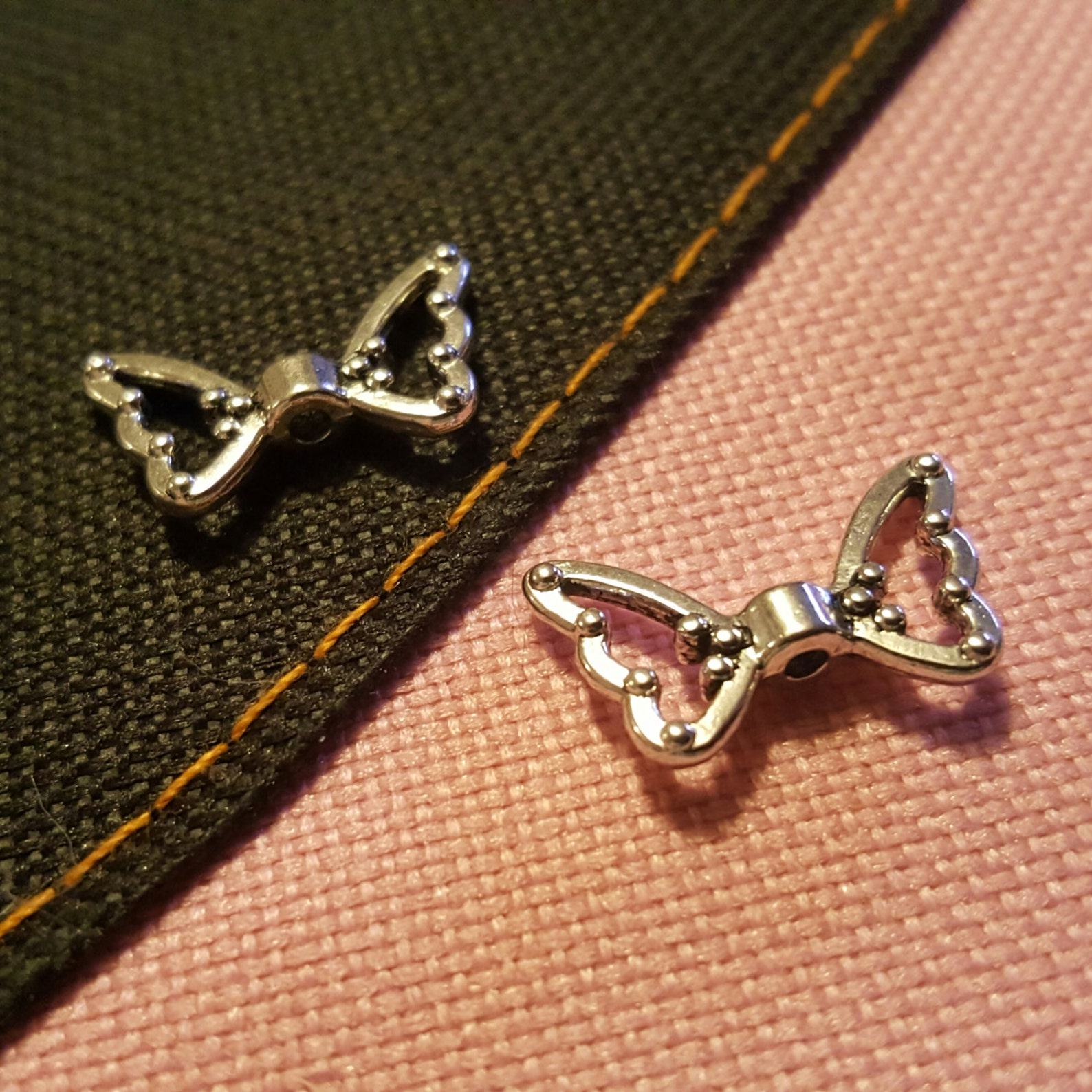 Angel Wings Beads - 20 Pcs. - Open Angel Wings - Lead Free - Antique ...