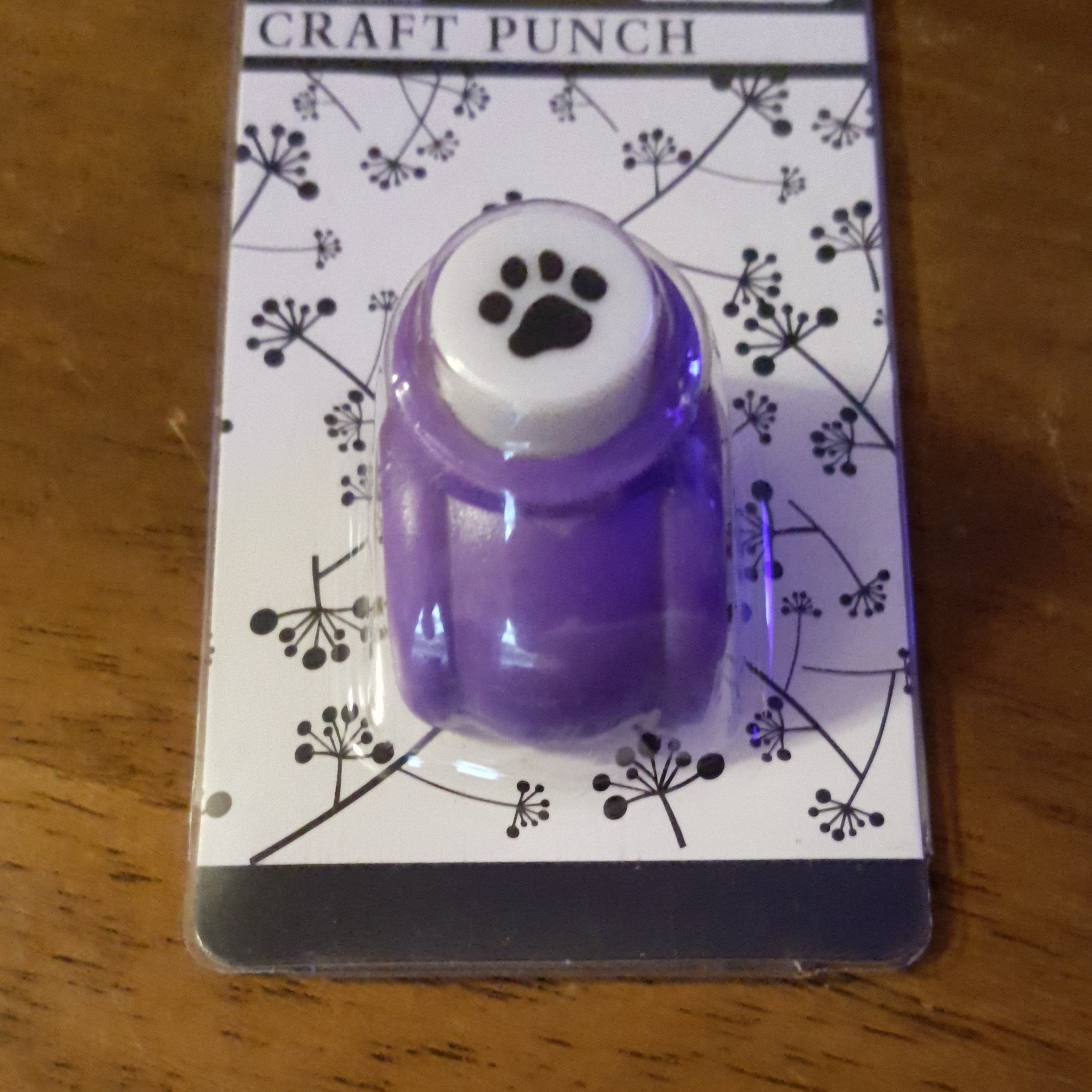 Paw Print Punch - Paw Hole Punch - Stationary Paw Punch - Dog Paw Punch ...
