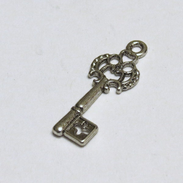 Antique Key Charm - Etsy