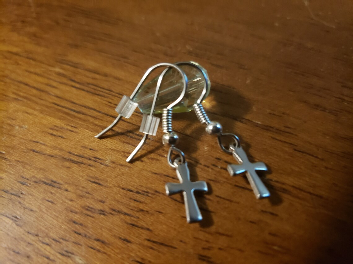 Tiny Crosses Cute Little Stainless Steel Crosses Tiny - Etsy