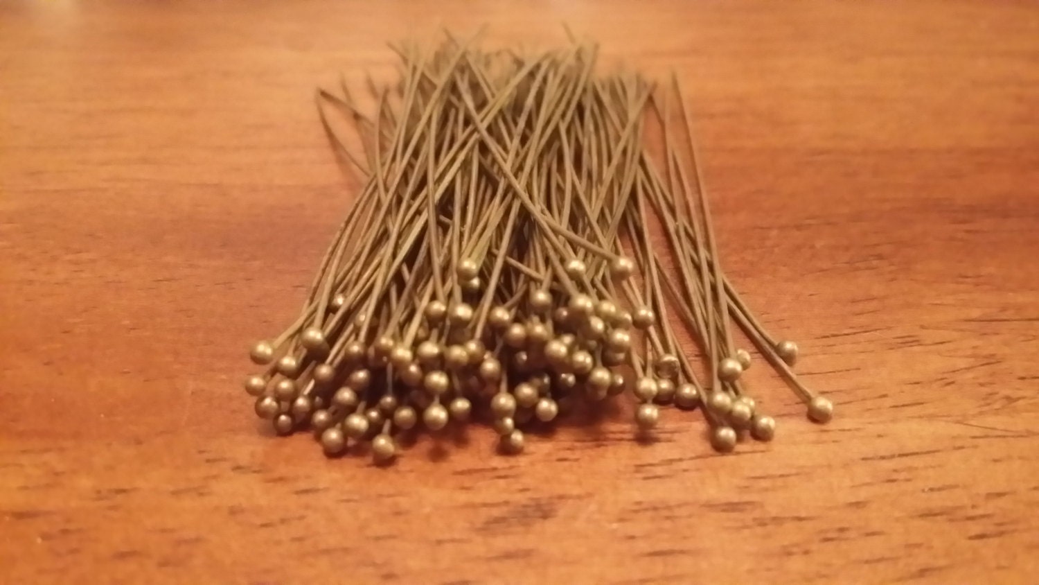 Bronze Head Pins - 100 Pc. - 2-3/4