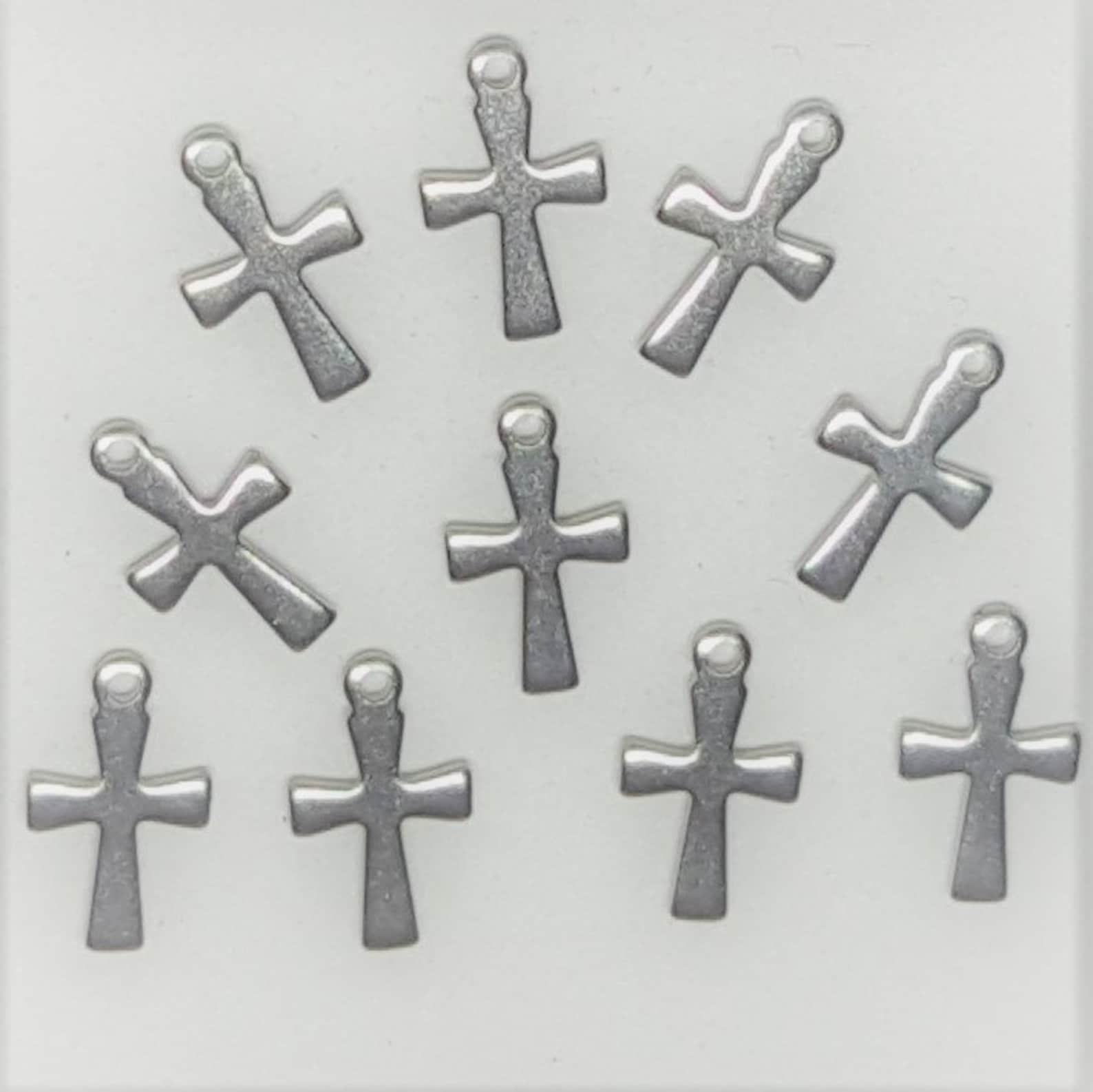 Tiny Crosses Cute Little Stainless Steel Crosses Tiny - Etsy