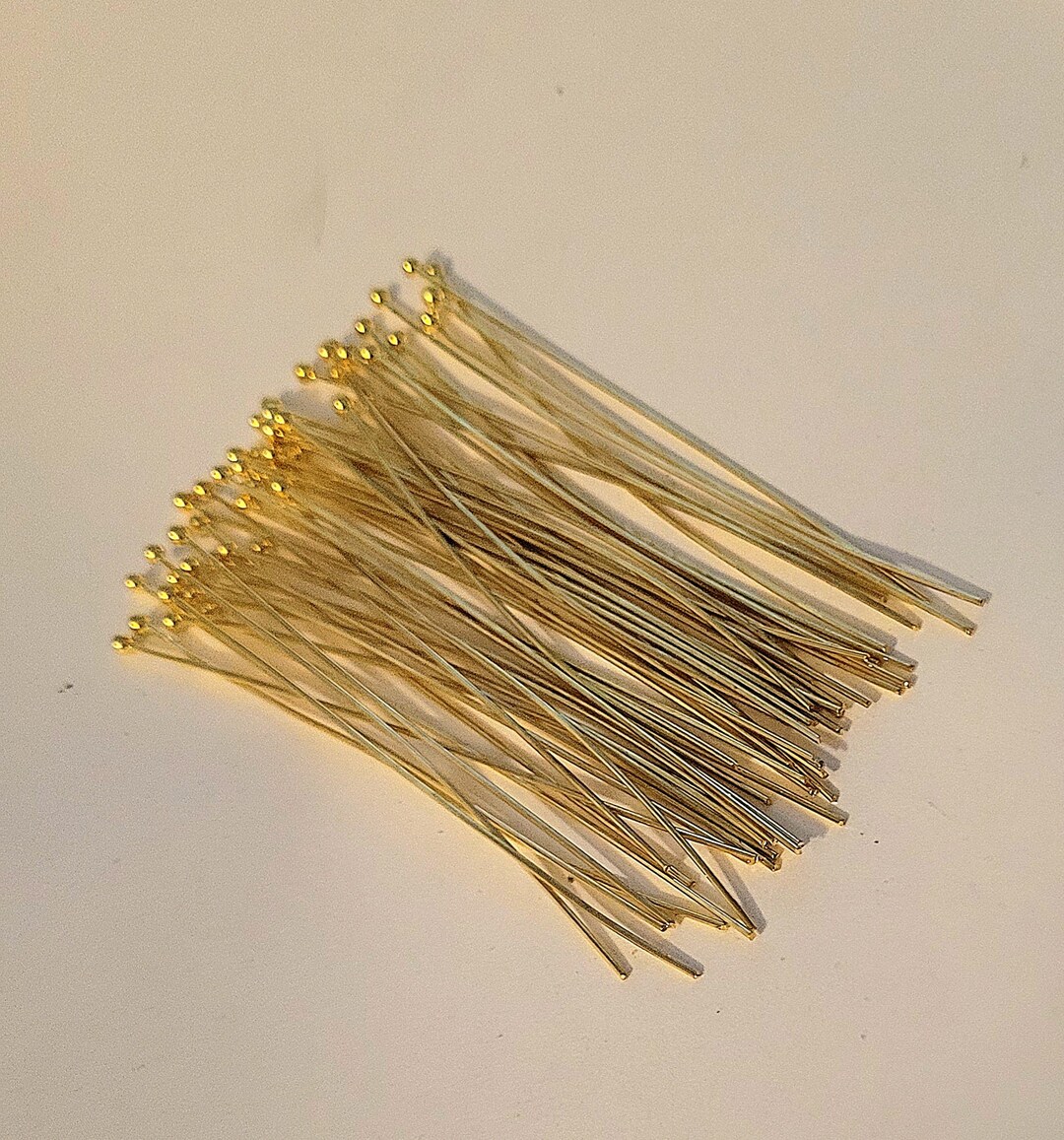 Long Ball Headpins 50 Pcs. 2-1/2 Inch 21 Gauge 70mm Ball Headpins Lead ...