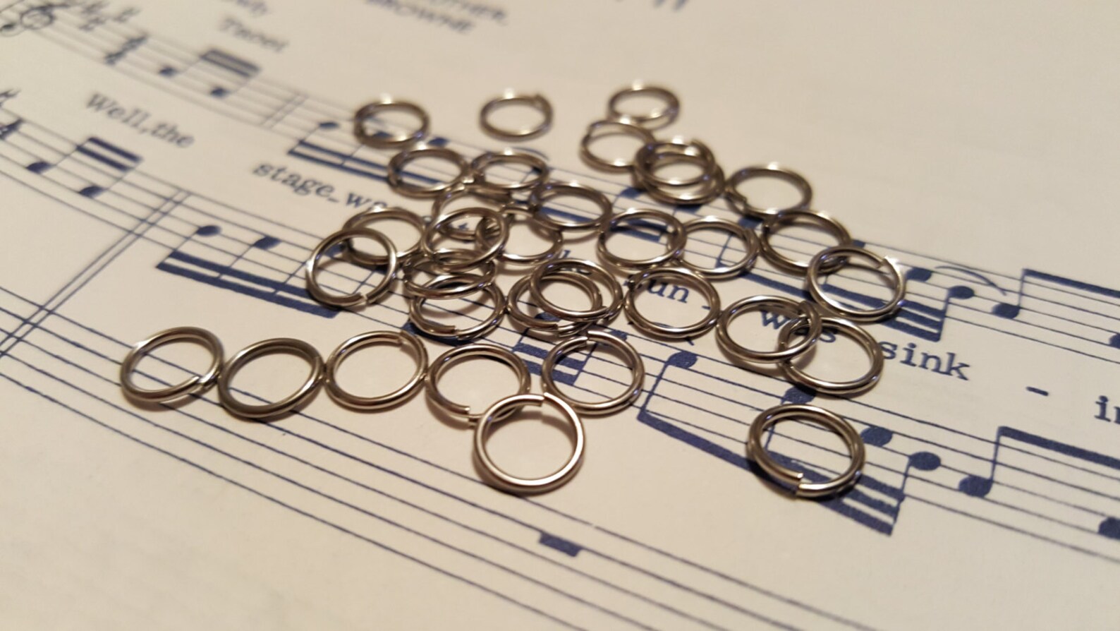 7mm Stainless Steel Jump Rings 100 pcs. Silver Jump Rings | Etsy