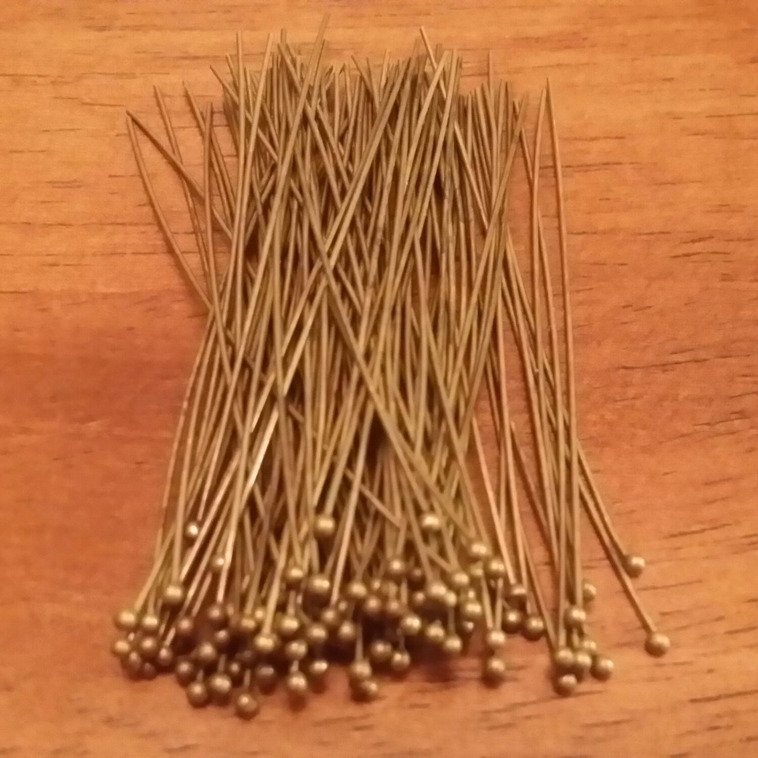 Bronze Head Pins - 100 Pc. - 2-3/4