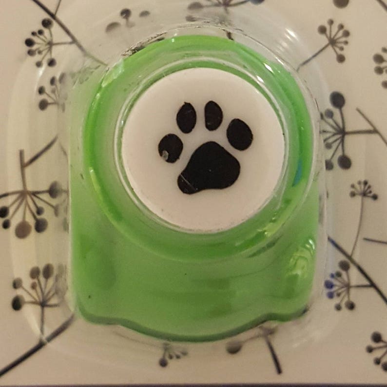 Paw Print Punch - Paw Hole Punch - Stationary Paw Punch - Dog Paw Punch ...