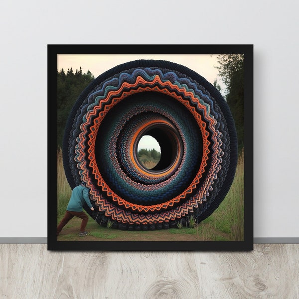 Trippy Poster - Etsy