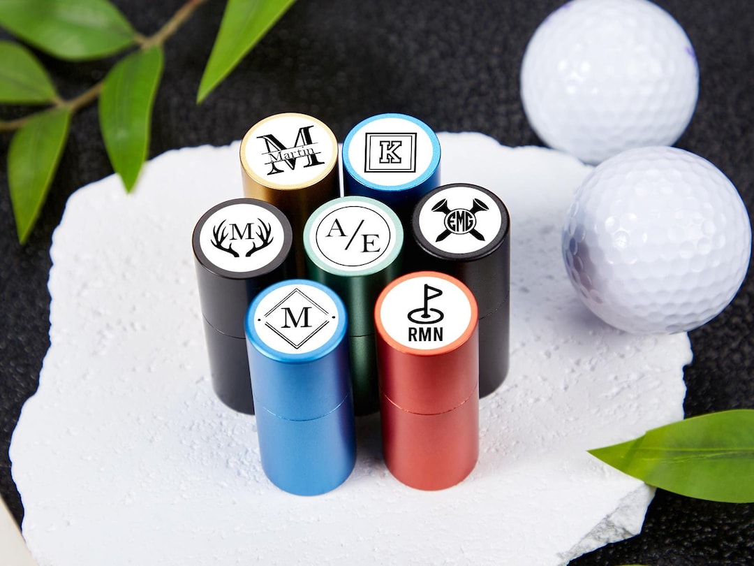 Custom Golf Ball Stamp,golf Ball Marker,personalized Golf Ball Stamp ...