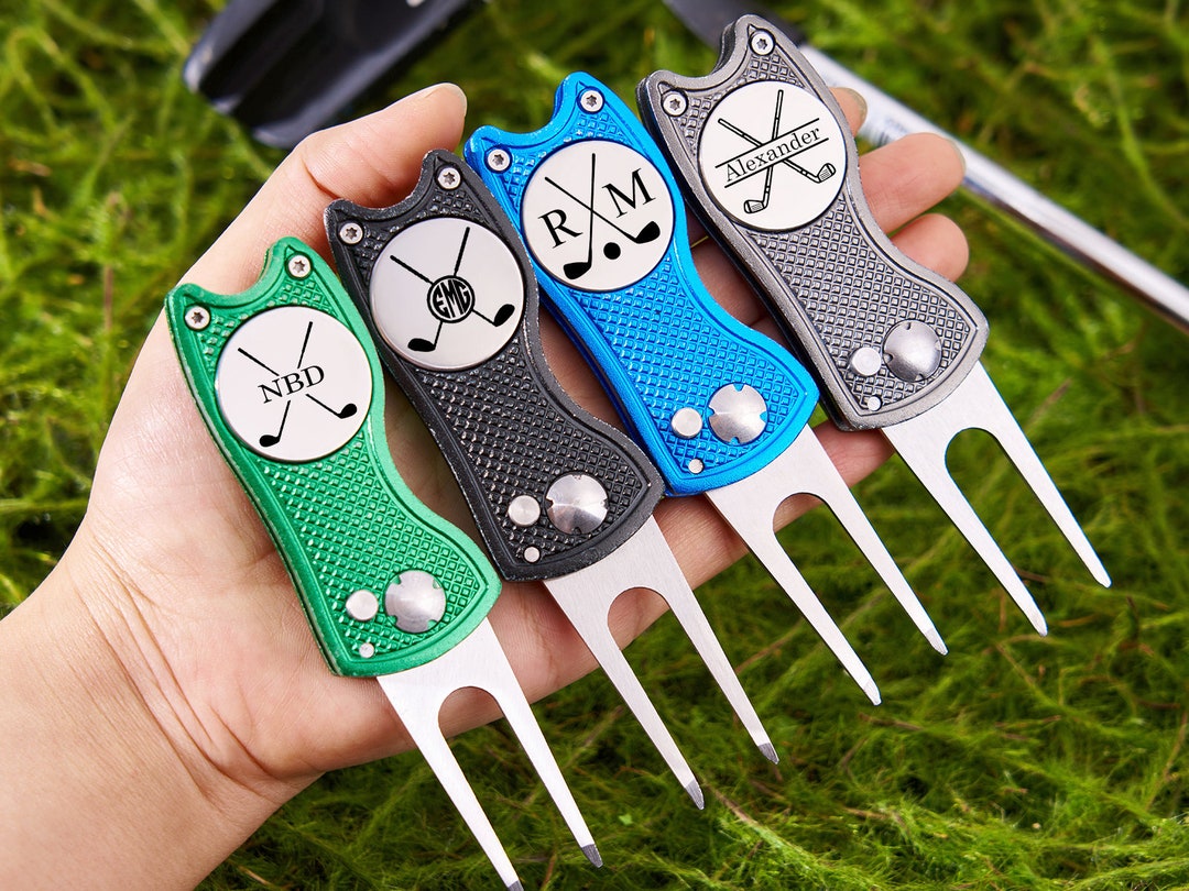 Personalized Golf Divot Tool With Ball Marker,custom Retractable Divot ...