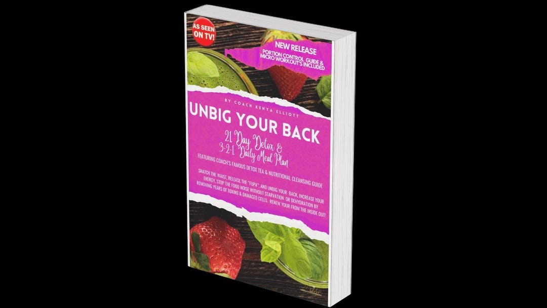 Unbig Your Back 21 Day Detox Guide & 3-2-1 Daily Meal Plan + Bonus ...