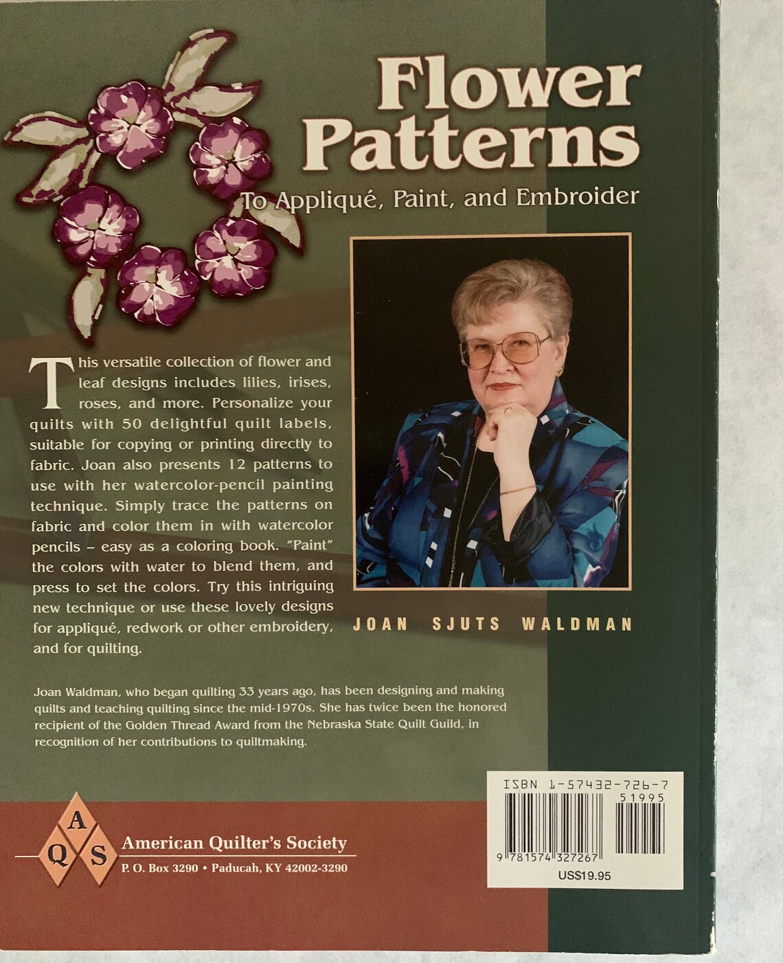 Vintage Craft Book: Flower Patterns to Applique Paint and - Etsy