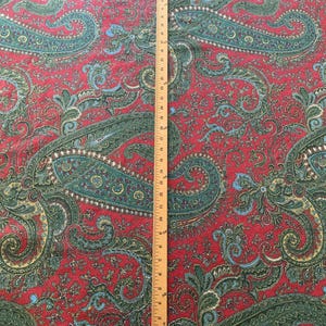 77" Paisley Tablecloth, Vintage Printed Tablecloth - Etsy