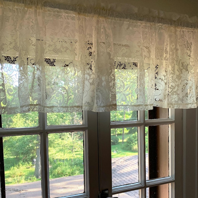 Lace Valances for Windows - Etsy