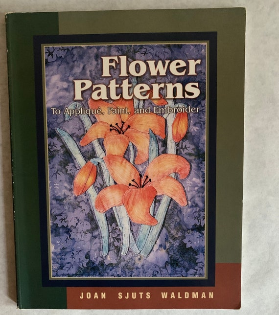 Vintage Craft Book: Flower Patterns to Applique Paint and - Etsy