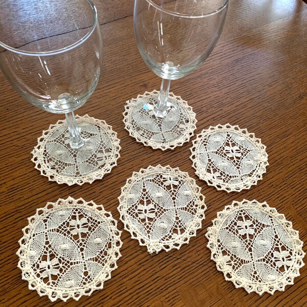 Lace Coaster - Etsy