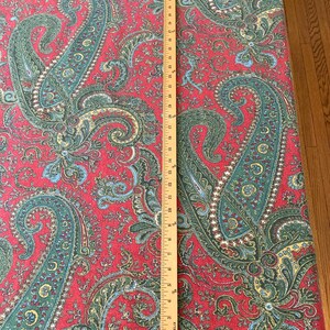 77" Paisley Tablecloth, Vintage Printed Tablecloth - Etsy