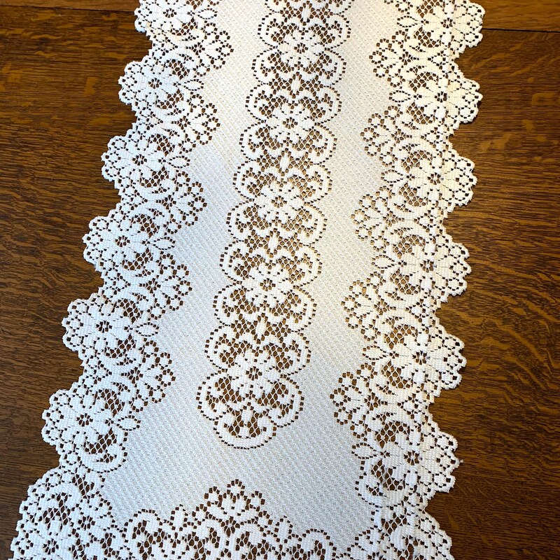 Lace Table Runner - Etsy