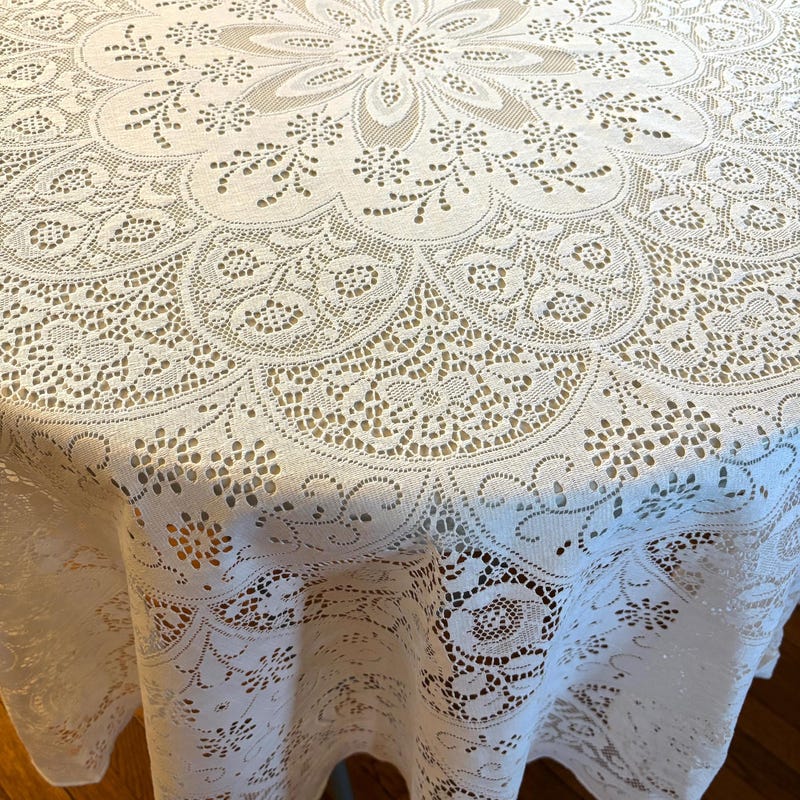 Round Tablecloth British - Etsy