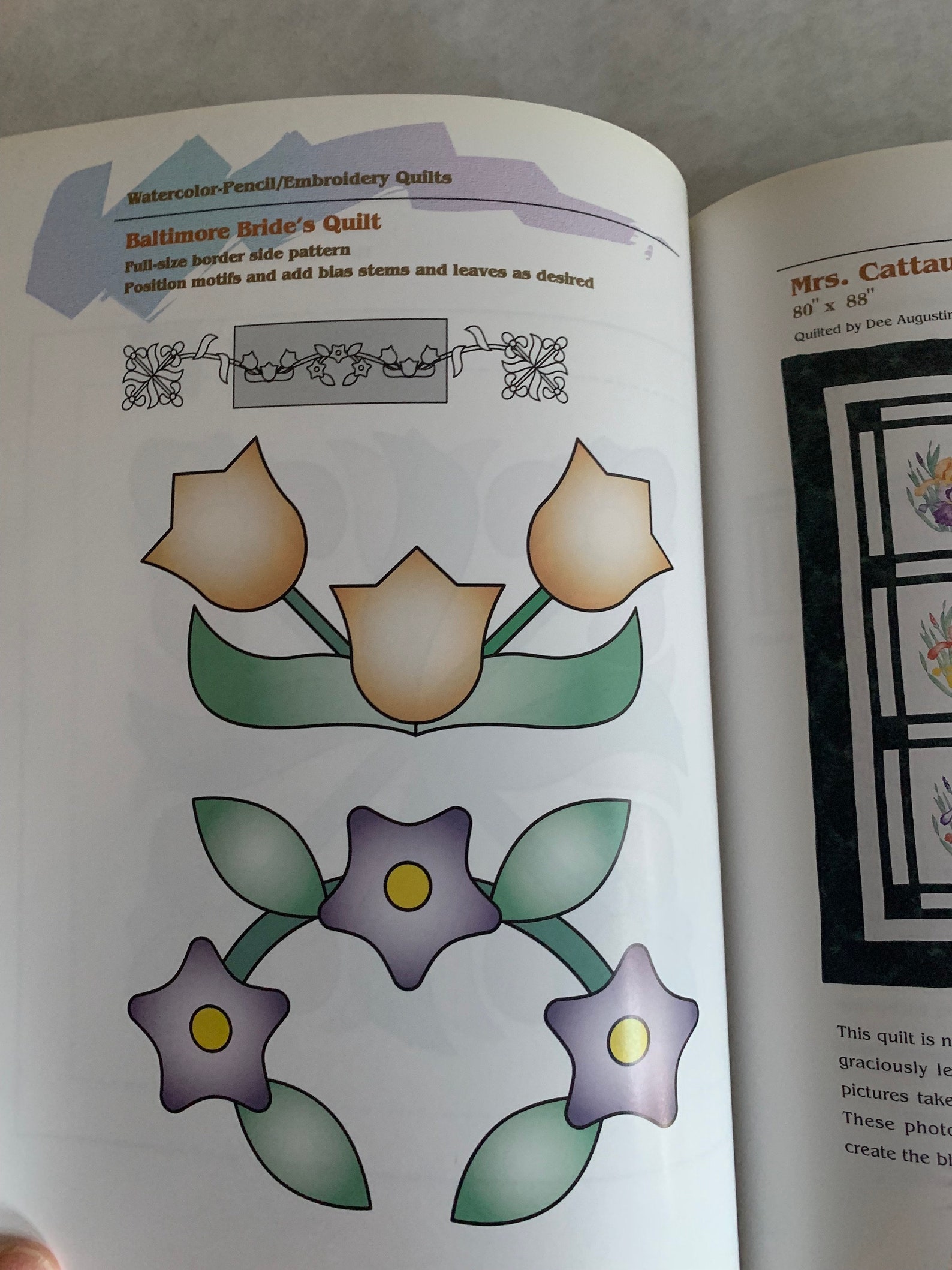 Vintage Craft Book: Flower Patterns to Applique Paint and - Etsy