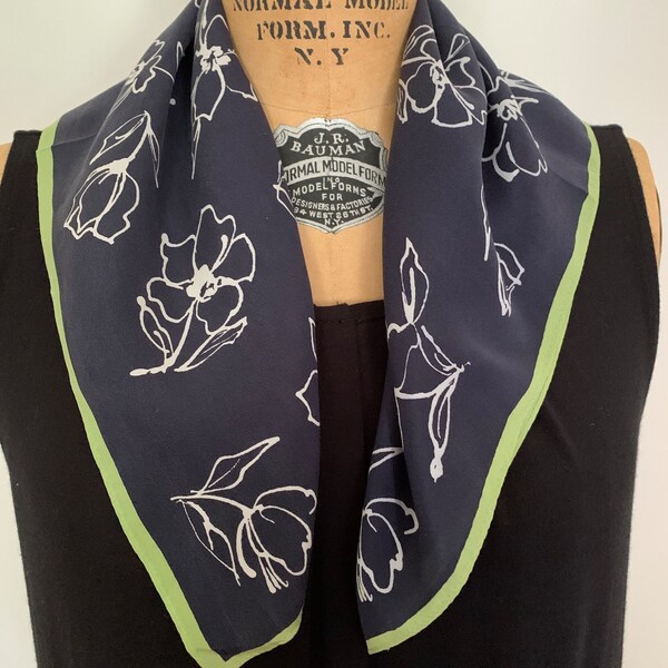 Talbots Silk Scarf - Etsy