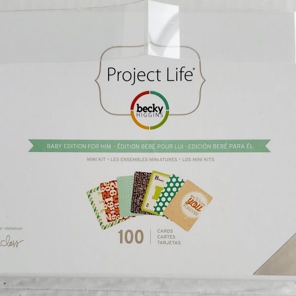 Project Life Cards - Etsy