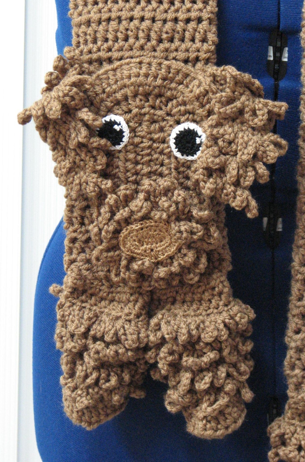 Labradoodle Scarf Crochet Pattern With Tutorials Instant - Etsy