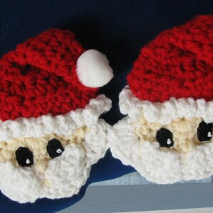 Santa Scarf Crochet Pattern - With Tutorials - Digital Download - Etsy