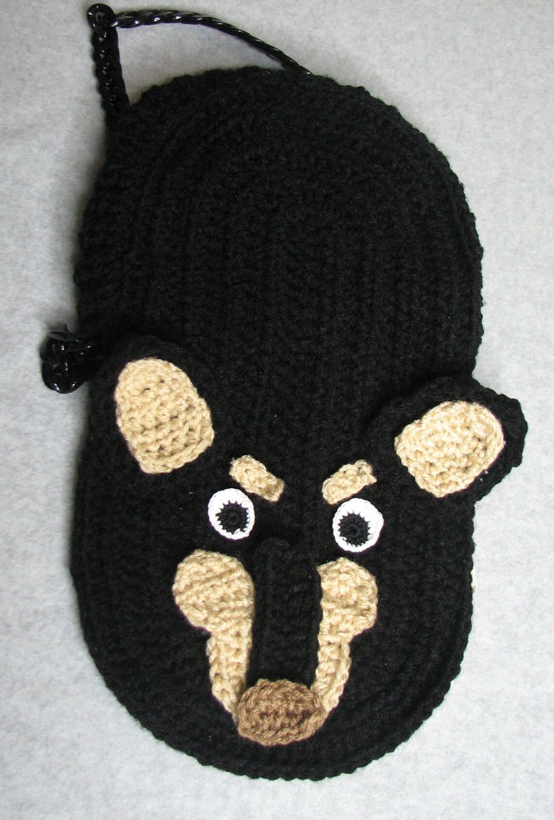 Mini Pinscher Flap Purse Crochet Pattern With Tutorials - Instant ...