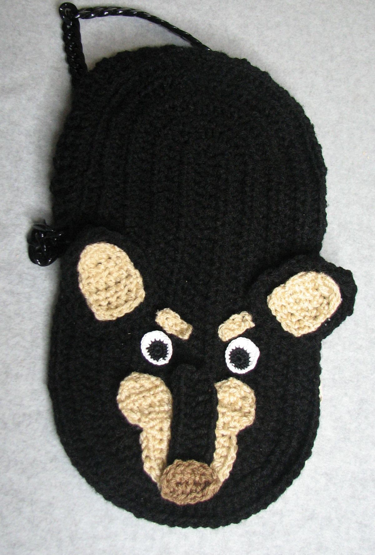 Mini Pinscher Flap Purse Crochet Pattern With Tutorials - Instant ...