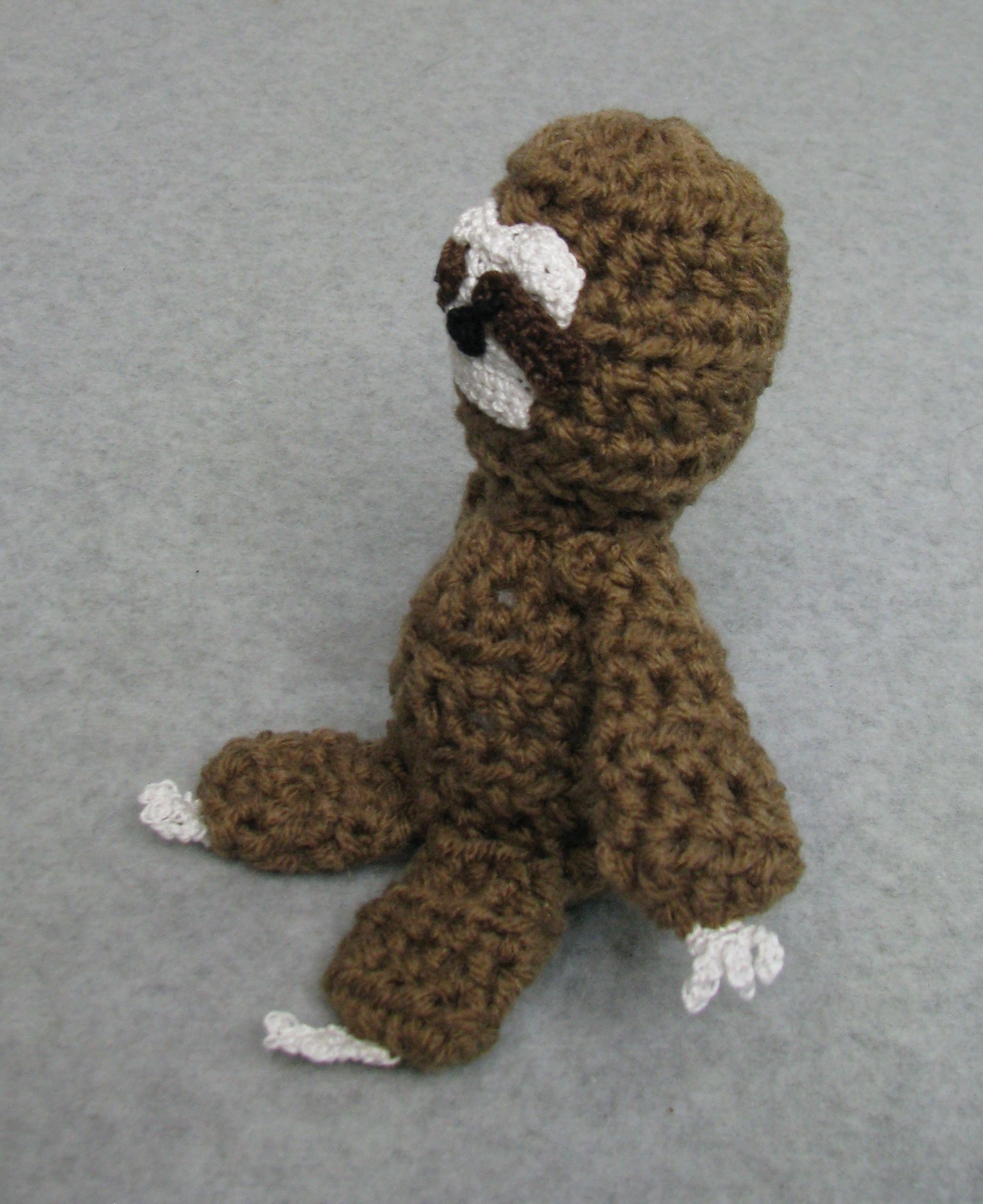 Sloth Mini Toy Crochet Pattern With Tutorials Digital | Etsy