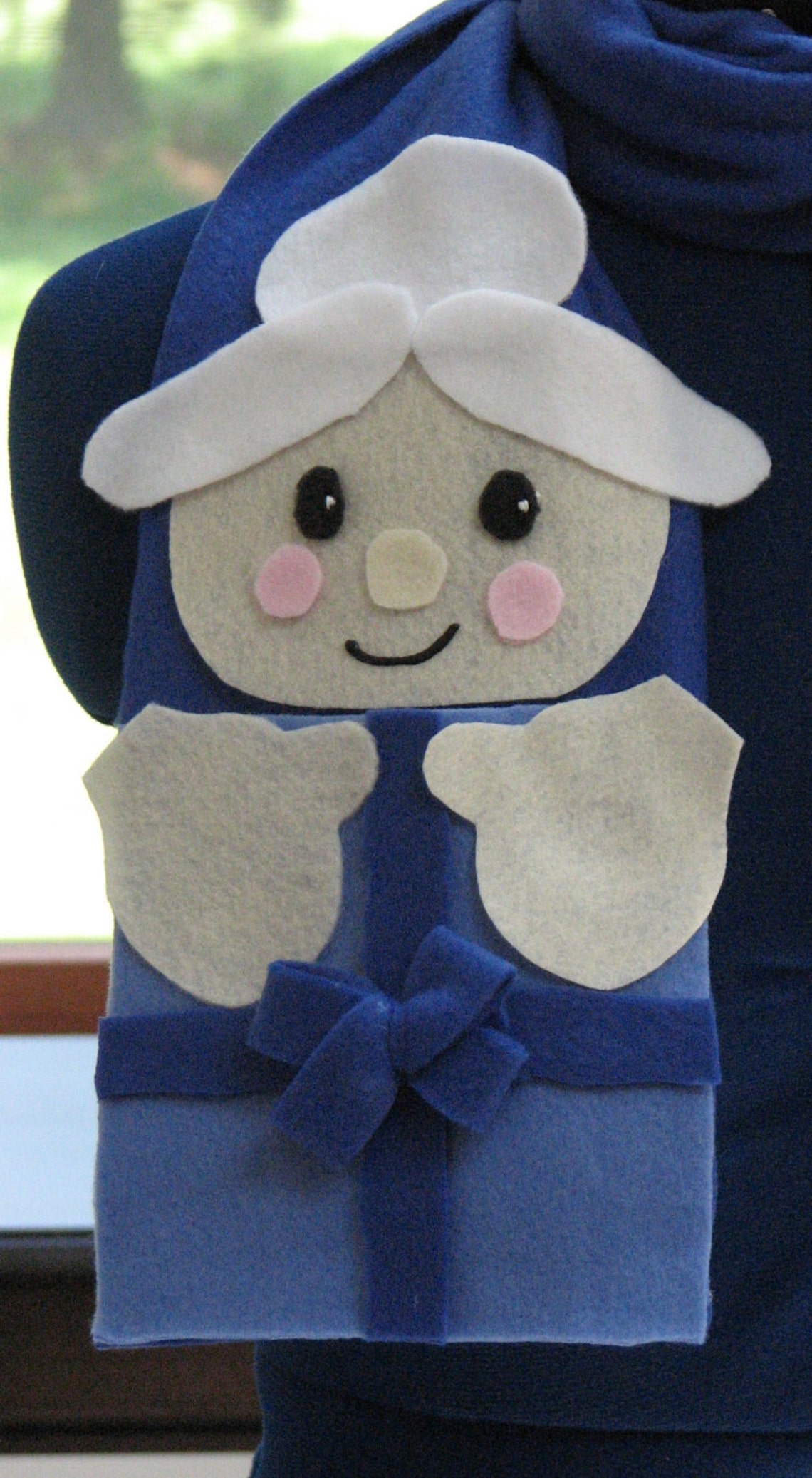 Mr. & Mrs. Santa Scarf Sewing Pattern With Tutorials | Etsy