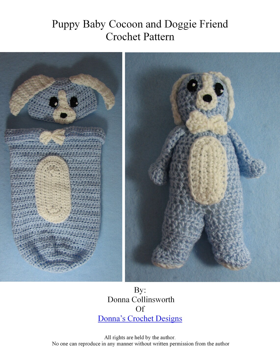 Simple Dog Cocoon With Dog Toy Crochet Pattern With Tutorials | Etsy