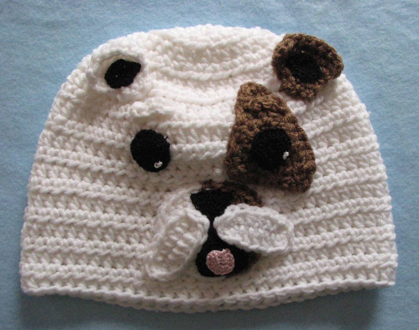 Bull Dog Hat Crochet Pattern With Tutorials Digital - Etsy