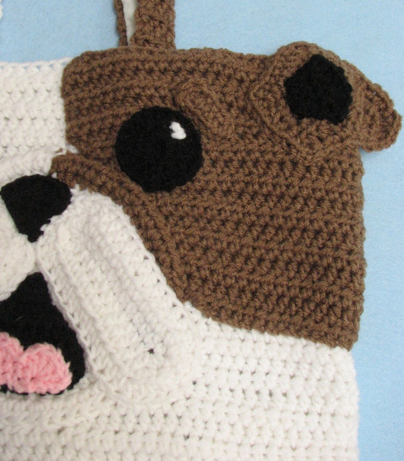 Bull Dog - Tote Crochet Pattern With Tutorials - Digital Download - Etsy