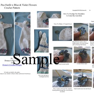 Sweet Pea Dress Crochet Pattern With Tutorials Digital Download - Etsy