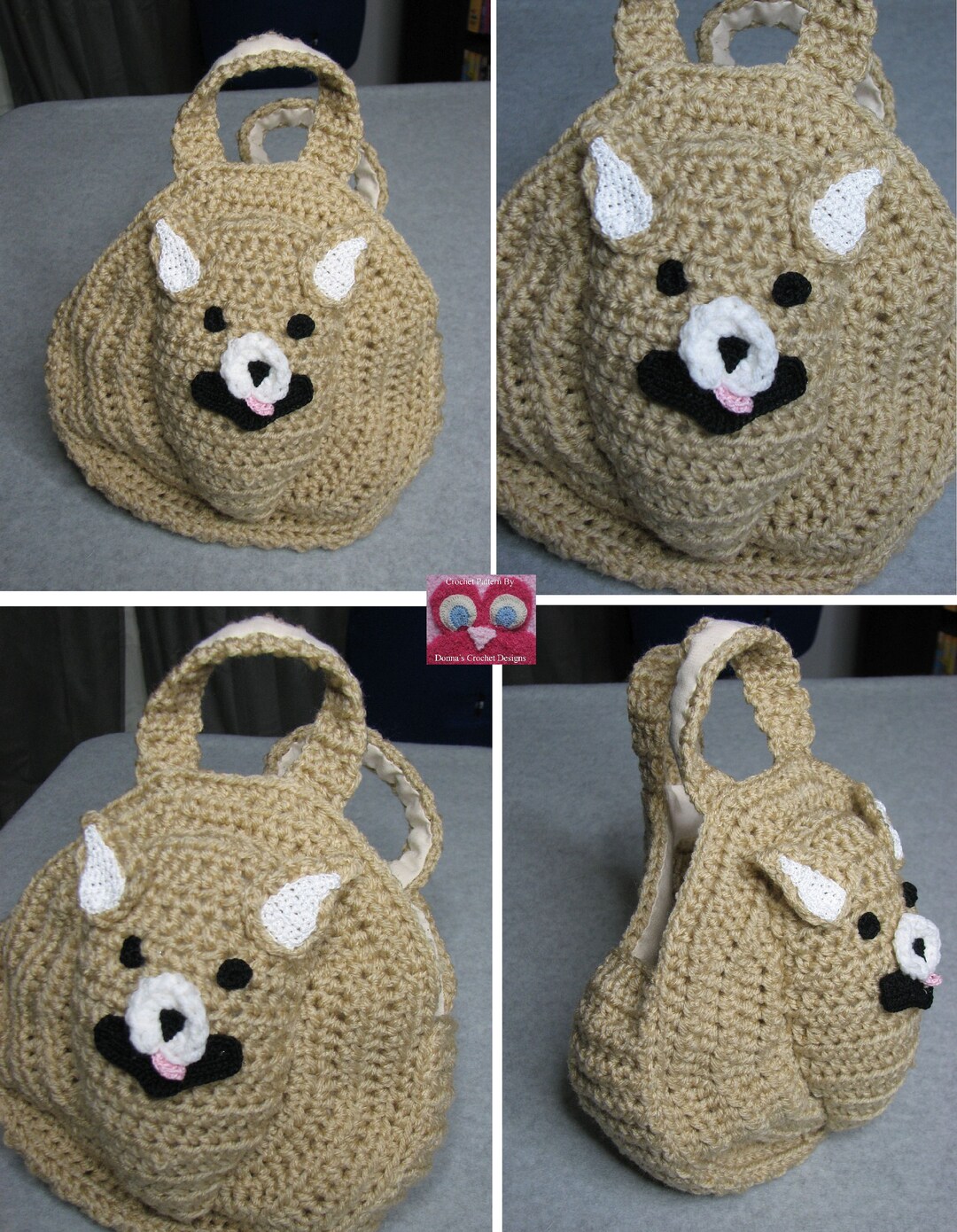 Pomeranian Purse Crochet Pattern With Tutorials Digital Download - Etsy
