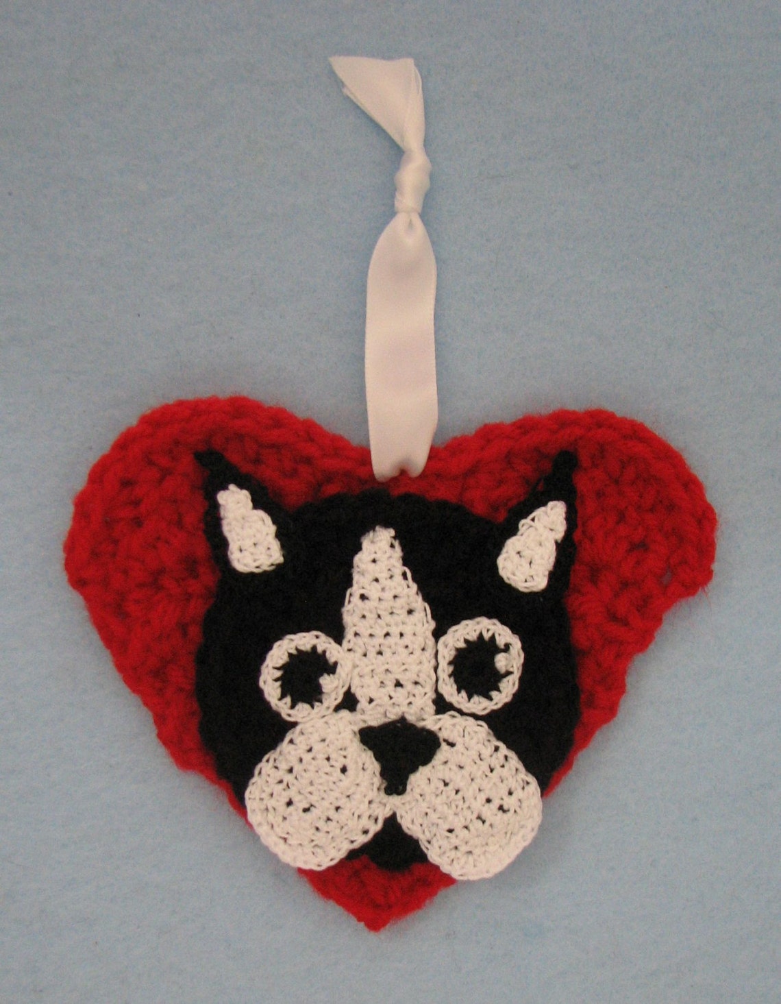 Boston Terrier Ornament and Garland Crochet Pattern With - Etsy