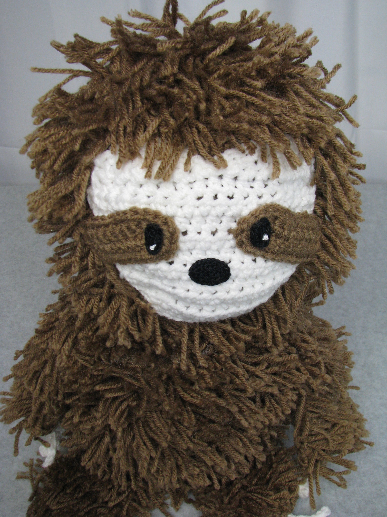 Large Sloth Toy Crochet Pattern With Tutorials Digital | Etsy