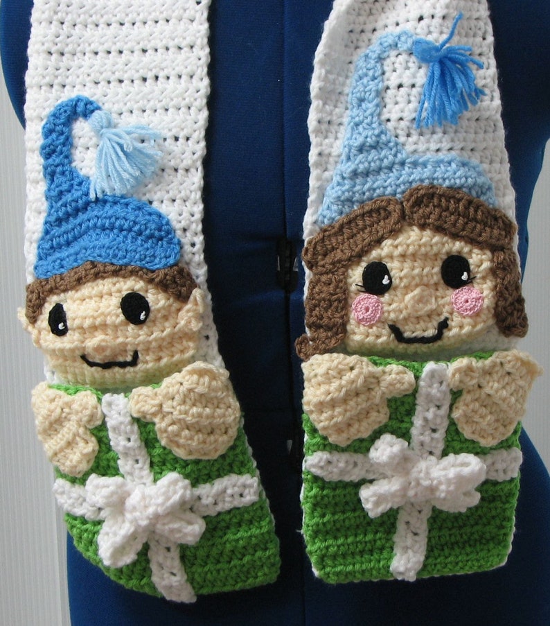 Elf - Scarf Crochet Pattern - Digital Download - Etsy